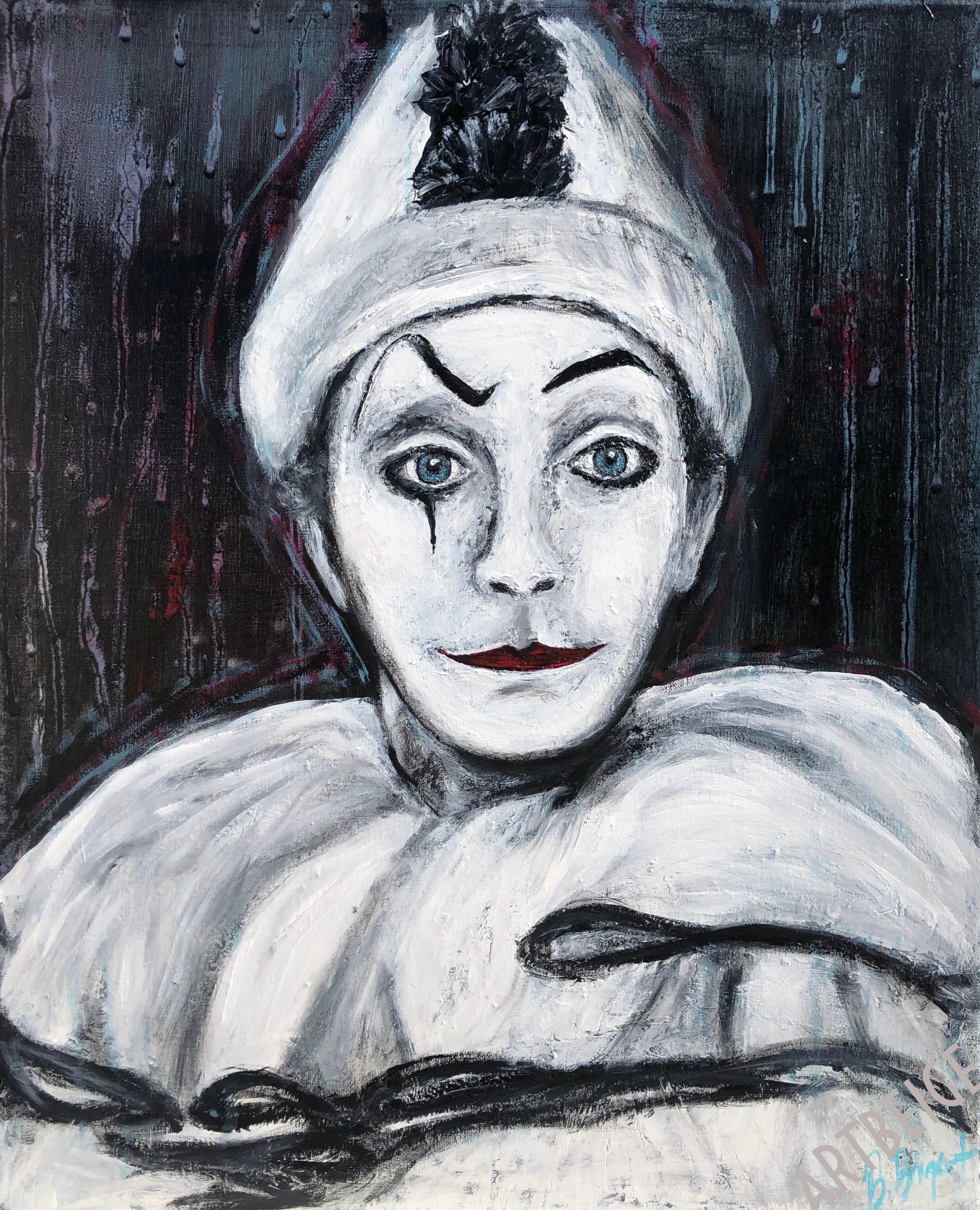 Pierrot Œuvre Originale